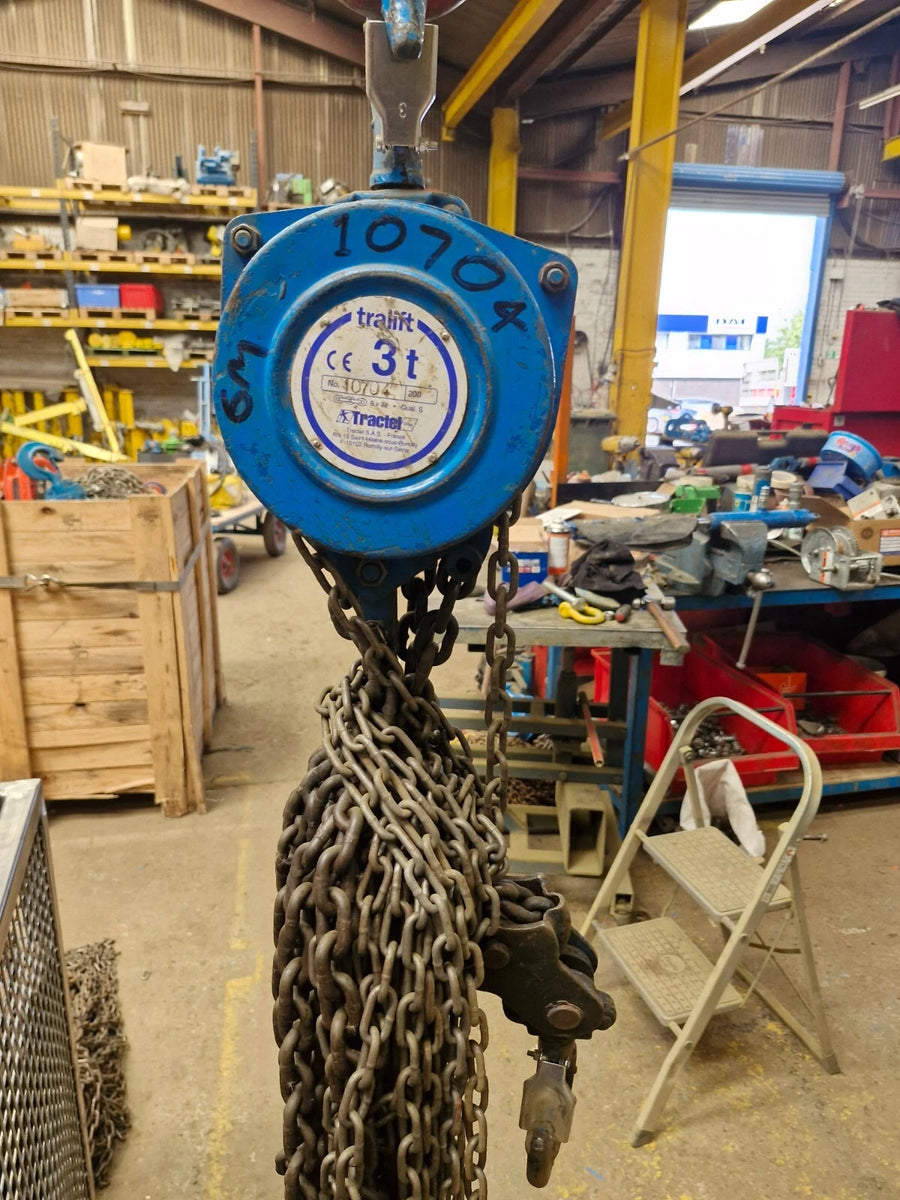 Chain Block And Tackle Manual Chain Hoist - 1t to 10 ton *Ex Hire ...