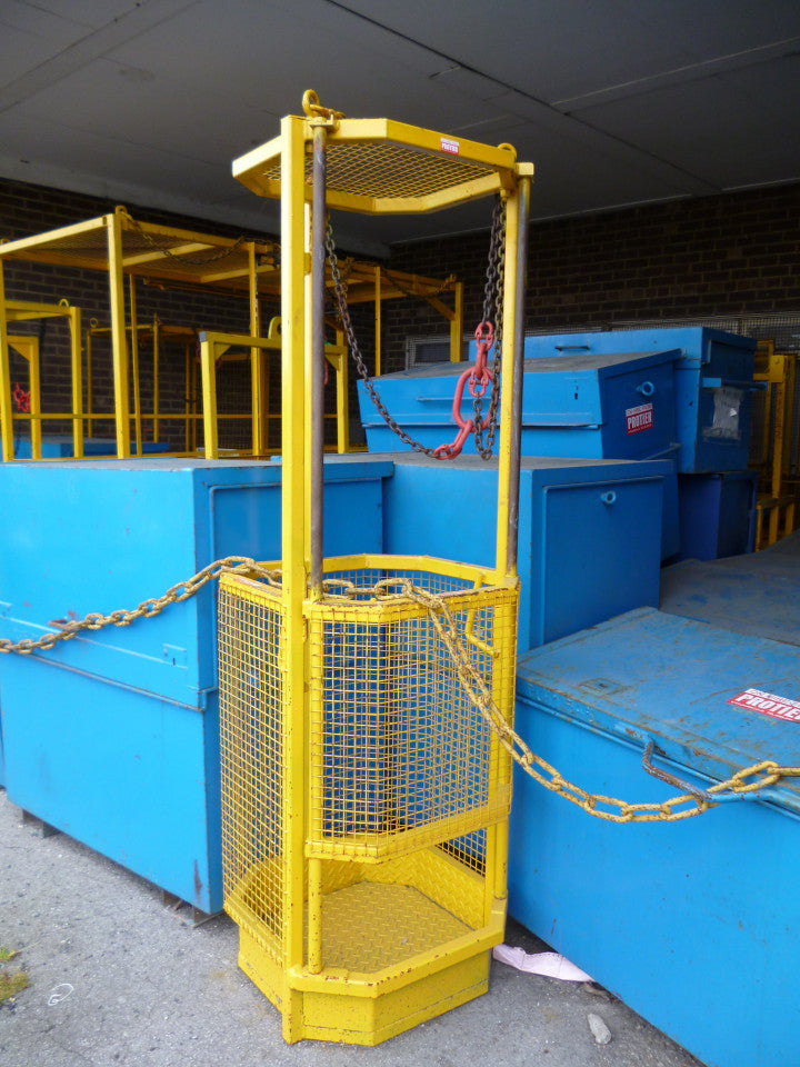 Crane & Fork Lift Truck Mounted Man Riding Baskets – Lifting Slings
