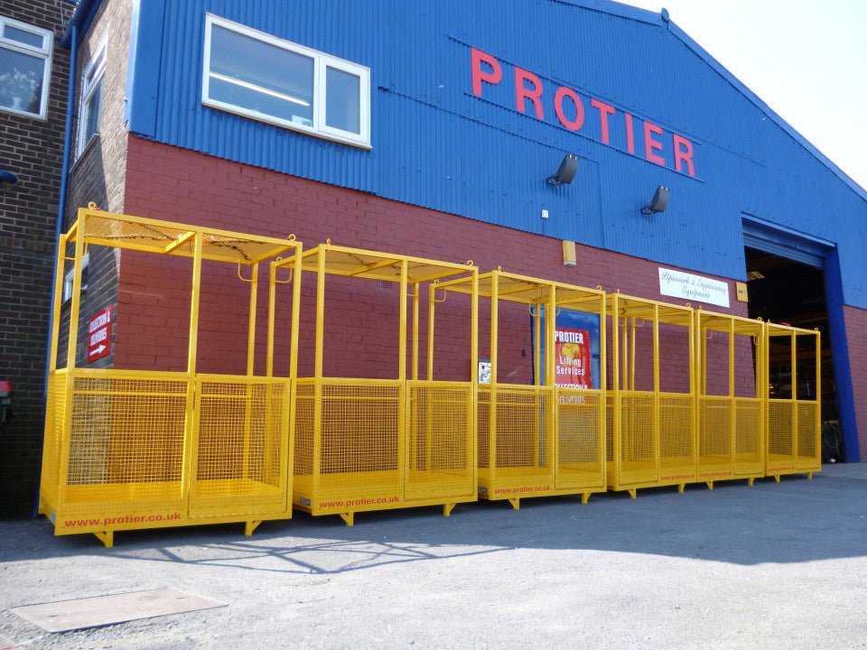 Crane & Fork Lift Truck Mounted Man Riding Baskets – Lifting Slings