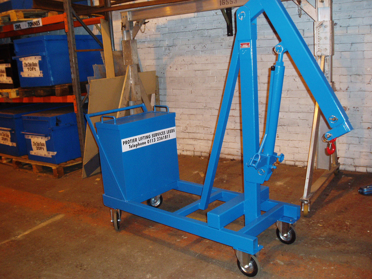 Counterbalance Workshop Floor Crane – Lifting Slings