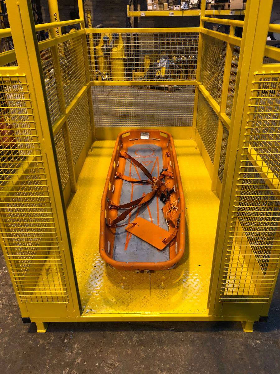 Man Riding Basket / Stretcher Recovery Crane Cage – Lifting Slings